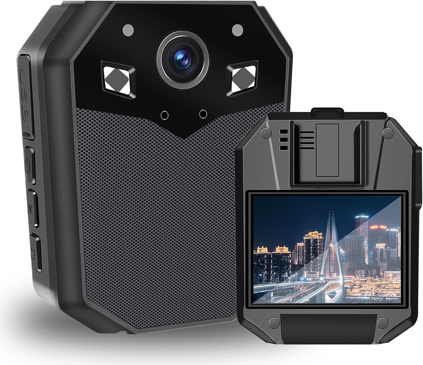 Amazon.com: BOBLOV F2 Body Camera with Dual-Screen, 256G Body Worn ...