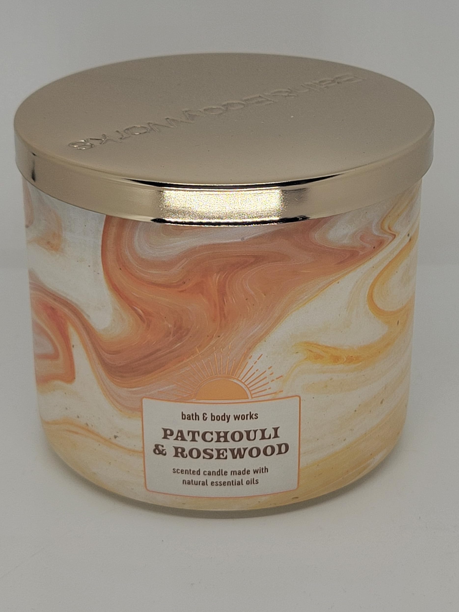 Amazon.com: Patchouli & Rosewood 3-Wick Candle 14.5 Ounce : Home & Kitchen