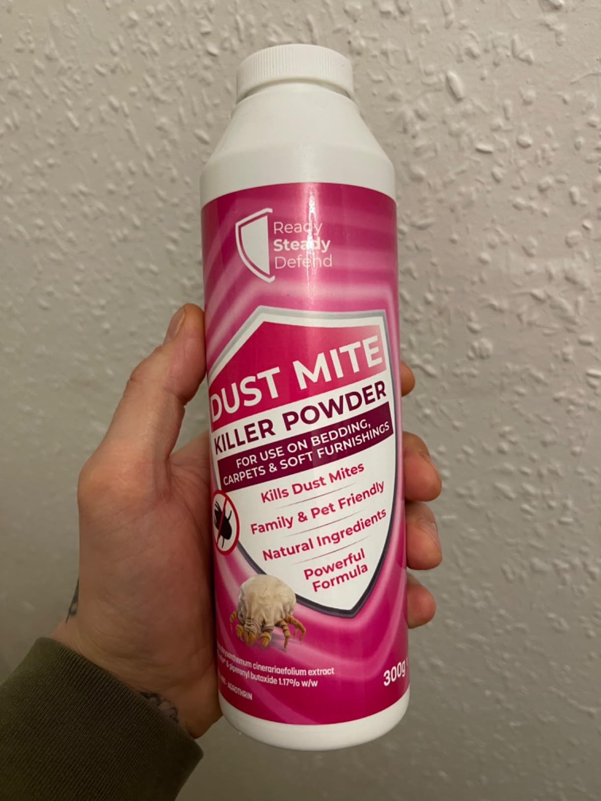 Dust Mite Killer Powder 300g – Advanced Dust Mite Stopper, Deep Fabric ...