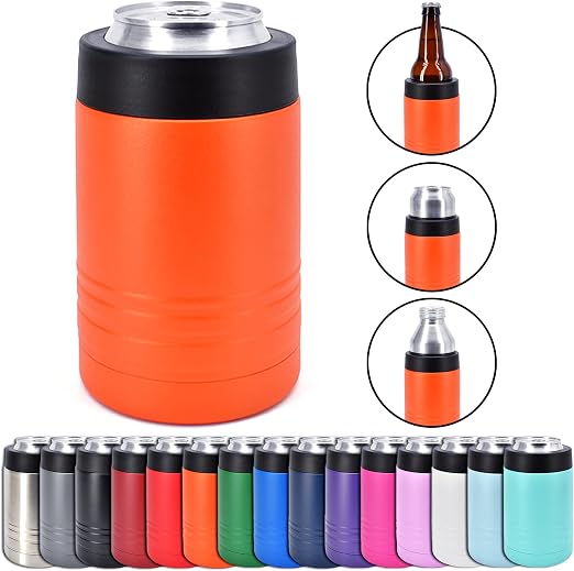 Amazon.com: Clear Water Home Goods 4-in-1 Stainless Steel 12 oz Double ...