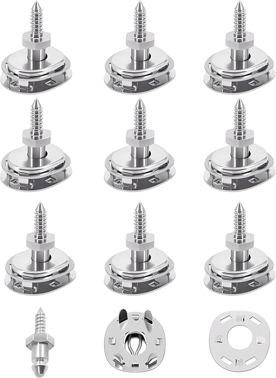 Amazon.com: Nerites Boat 1/2" Lift Dot Fasteners Marine Tarp Canvas ...