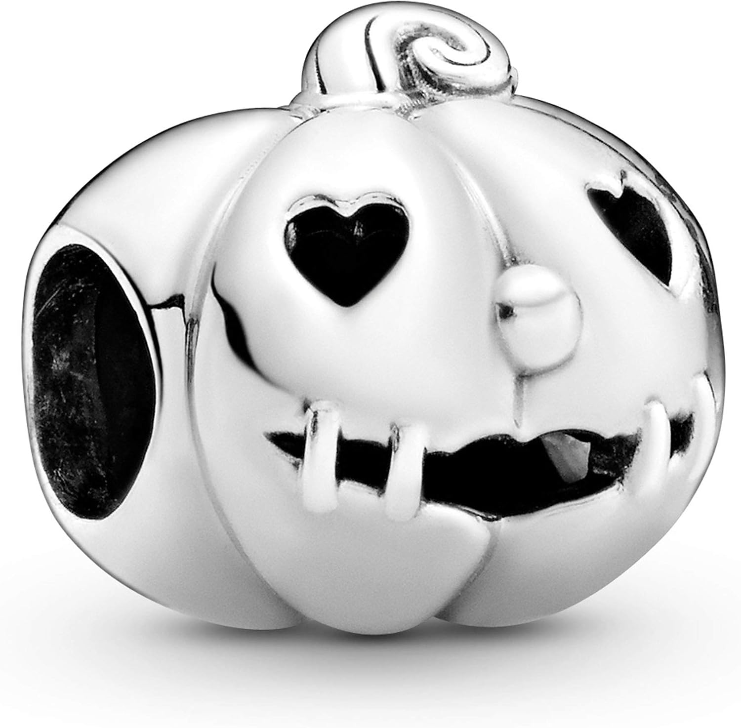 Amazon.com: PANDORA Jewelry Sweet Pumpkin Sterling Silver Charm ...