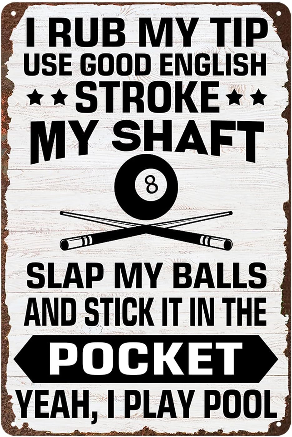 Amazon.com: Pool Table Accessories Billiards Decor Funny Pool Table ...