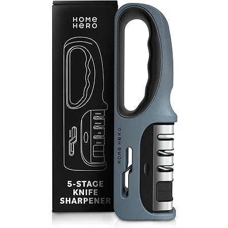 Amazon.com: YeopAsda Pro 6 in 1 Adjustable Kitchen Knife Sharpeners for ...