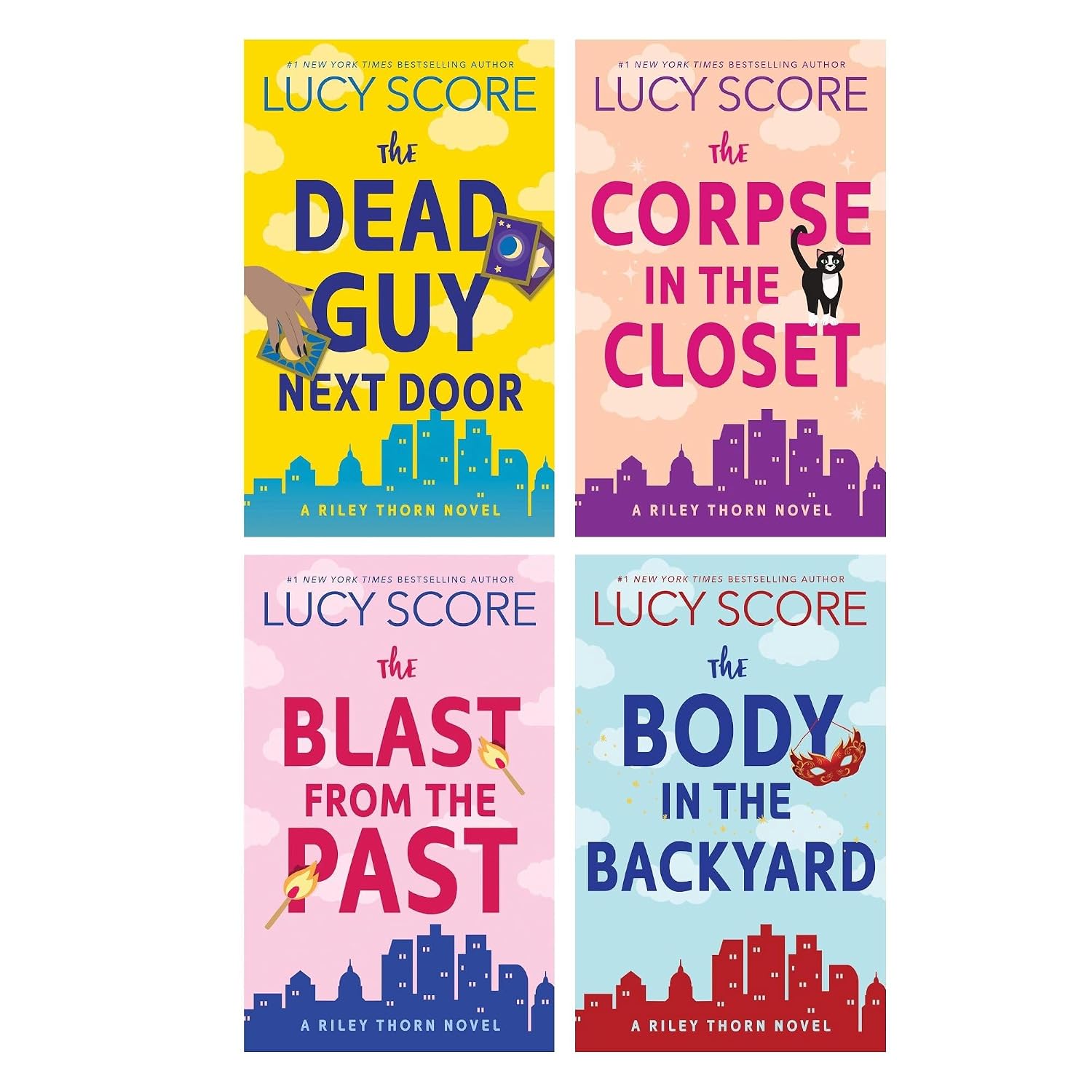 Lucy Score Series 4 Book Collection - The Dead Guy Next Door, The ...