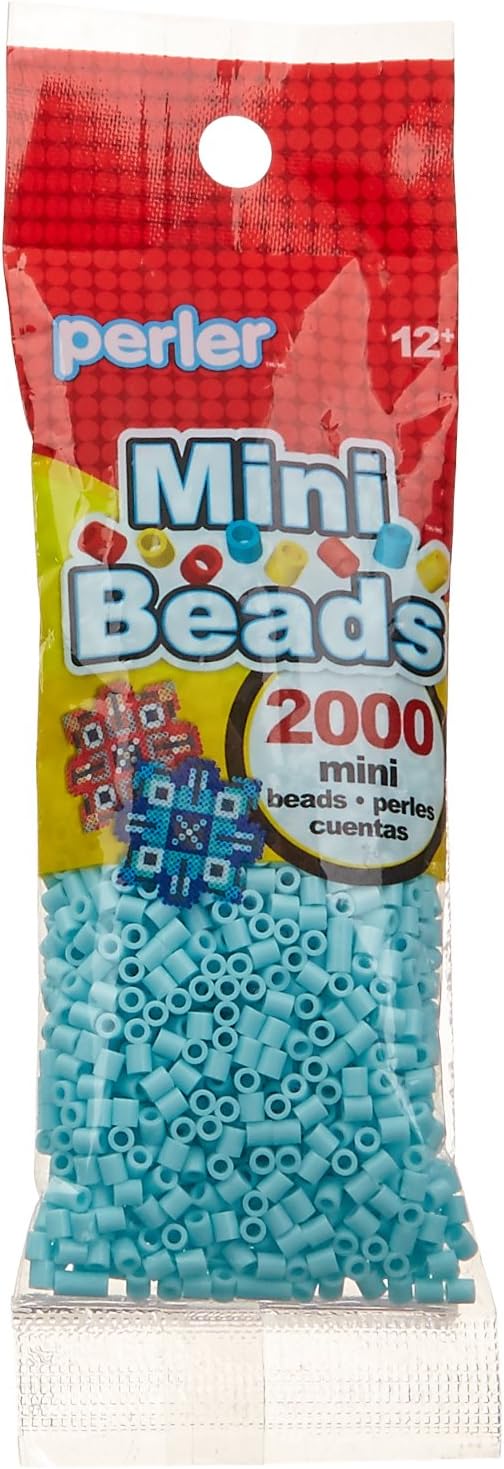 Amazon.com: Perler Toothpaste Blue Mini Beads for Kids Crafts, 2000 pcs ...