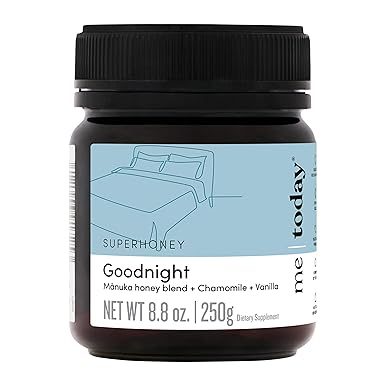 Amazon.com : Me Today Goodnight Mānuka Honey Blend with Chamomile ...