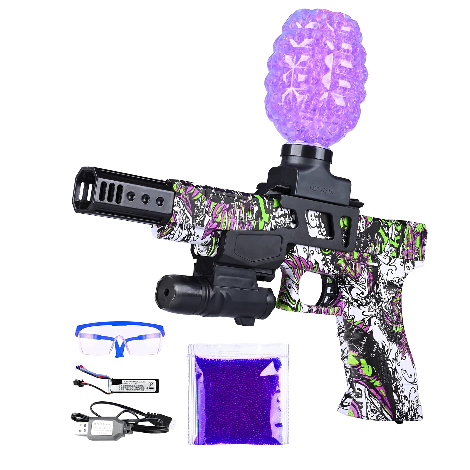 Gel Blaster Electric Toy Gun Uses Water Bead Bullets Outdoor ...
