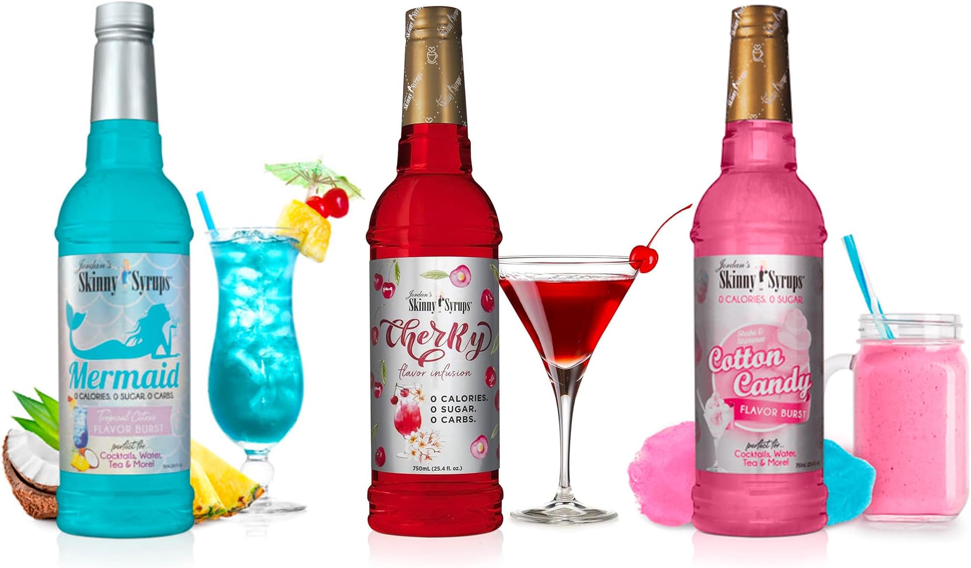 Amazon.com: Jordan's Skinny Syrups Sugar Free Flavor Infusion Syrup ...