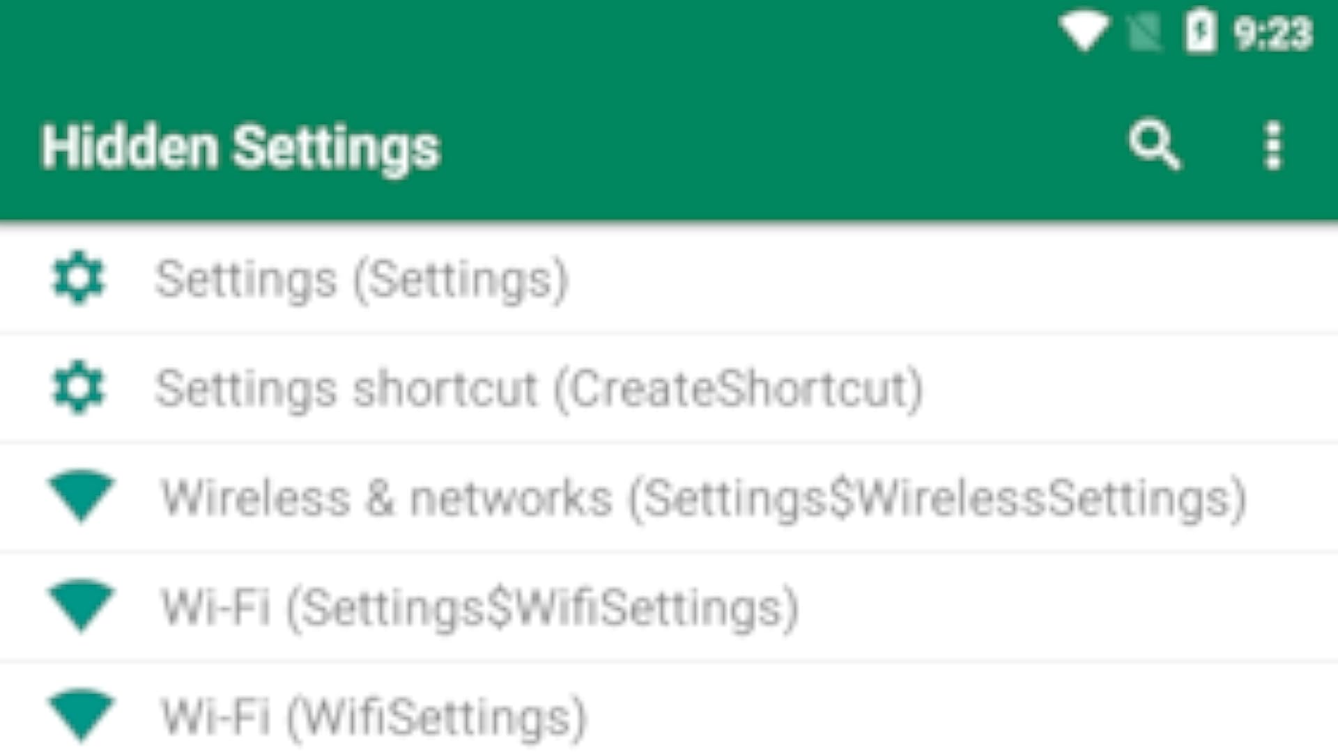 Android Hidden Settings:Amazon.com:Appstore for Android