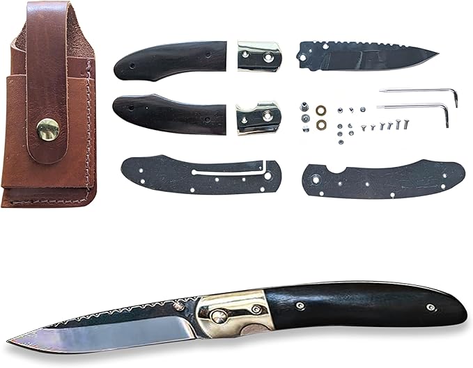 Amazon.com: RELIC Skills | DIY Folding Knife Making Kit - Made in the ...