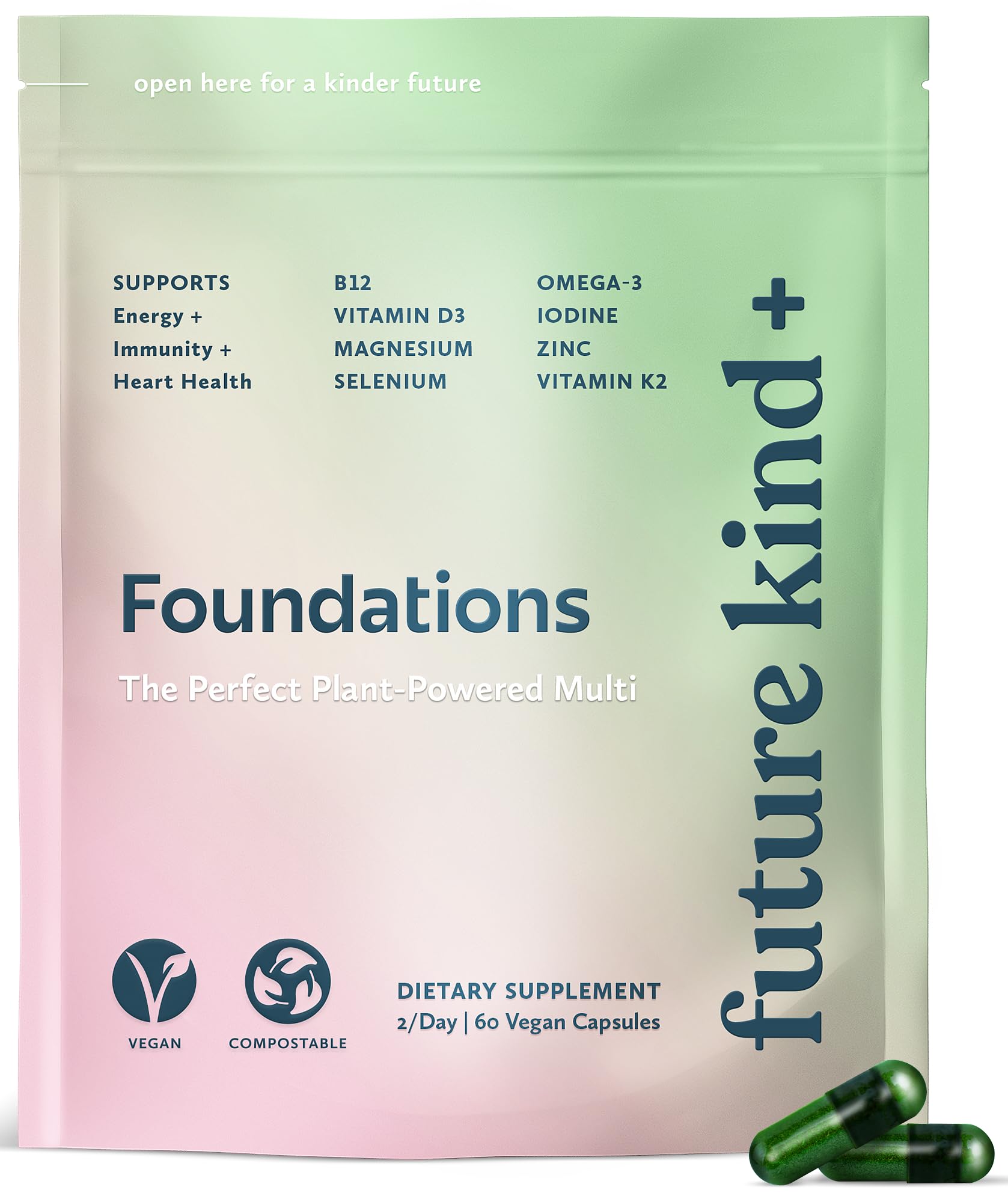 Buy Future Kind Carrageenan-Free Foundations Multi: Vegan Multis for ...