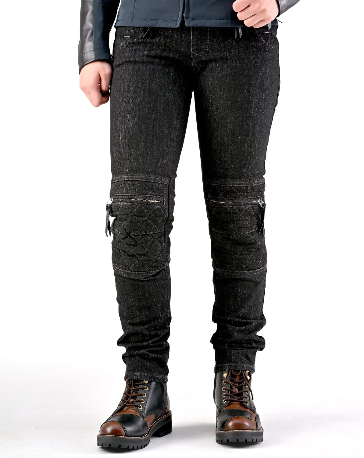 Amazon | マックスフリッツ(MaxFritz) バイク用 ライディングパンツ 春夏秋 ジーンズ ストレッチ素材 ヒートガード ...