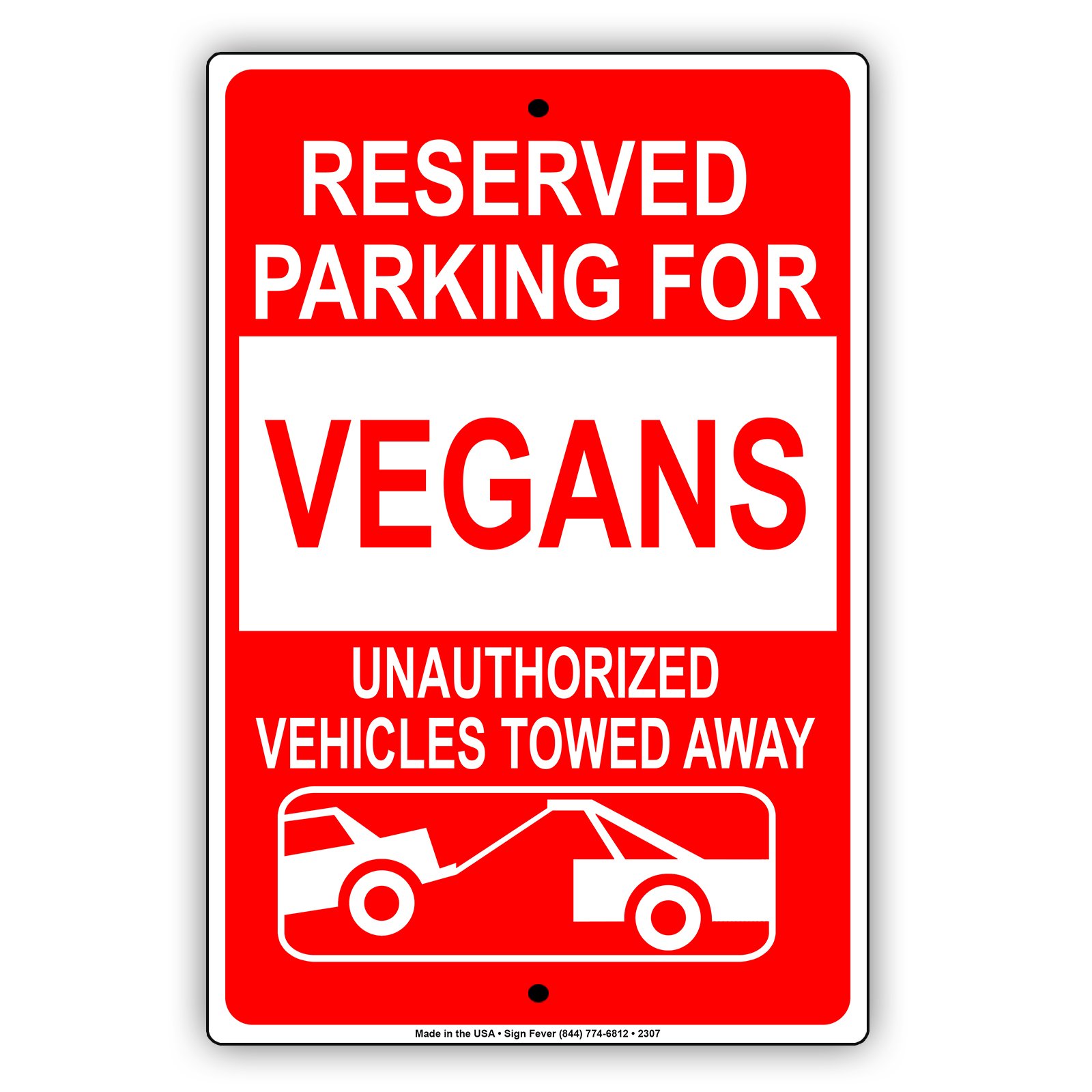 Funny Reserved Parking