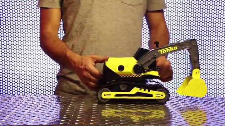 Watch Tonka 8047 Power Movers Excavator Toy Vehicle, Yellow on Amazon Live