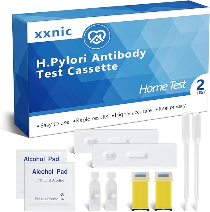 Amazon.com: H Pylori Test Kit, 2 Pack H Pylori Test at Home, 10-15 ...