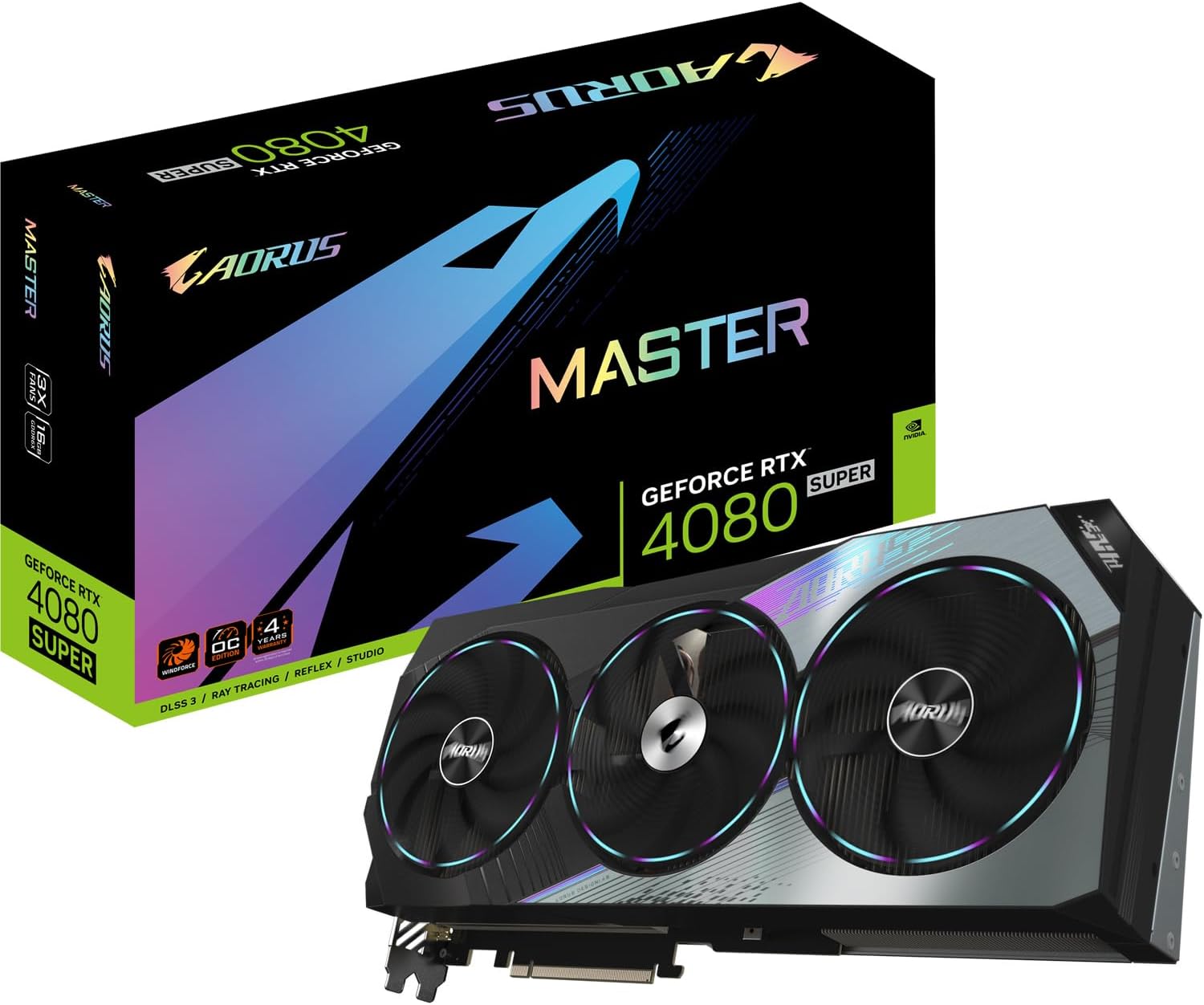 Gigabyte AORUS GeForce RTX 3080 Master 10 GB V3 LHR Grafikkarte, GV ...