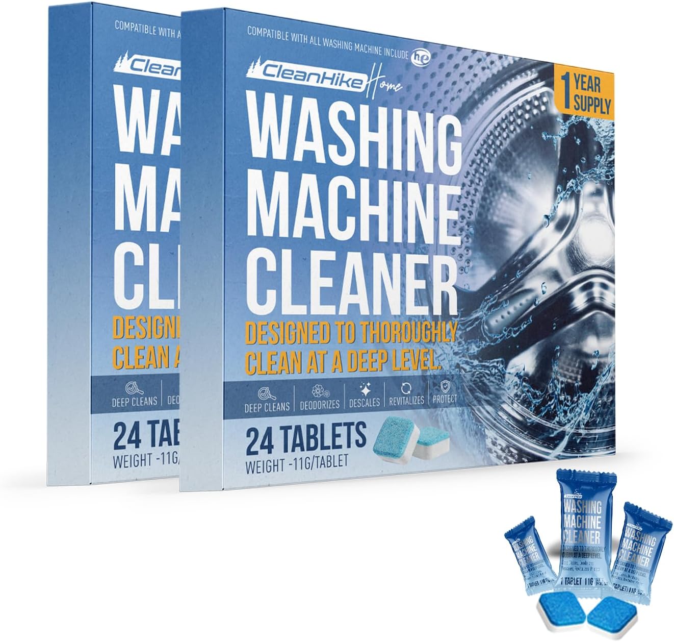 Amazon.com: LG ScaLGo Washing Machine Cleaner Descaling Powder For ...