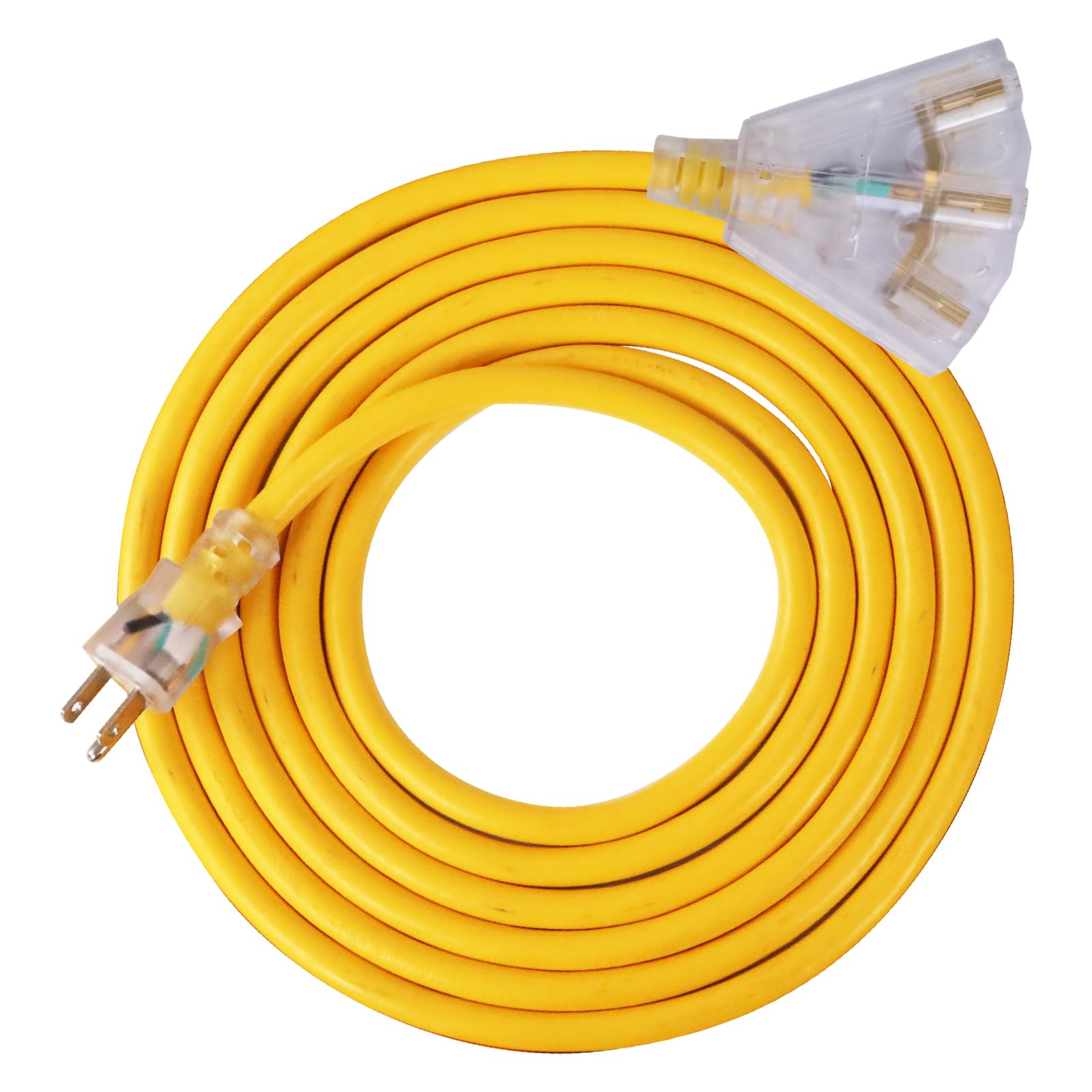 Amazon.com: Ultra Explorer 25 Ft Lighted Outdoor Extension Cord with 3 ...