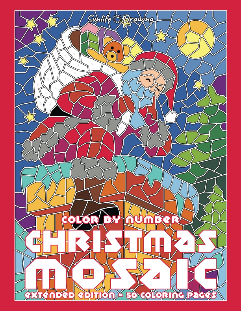 Christmas Mosaics Coloring Pages [2025]