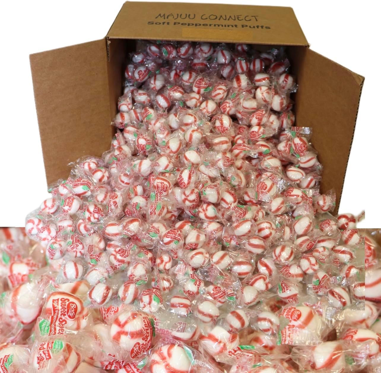 Amazon.com : Soft Peppermint Candy Balls - Melt Away Mints ...
