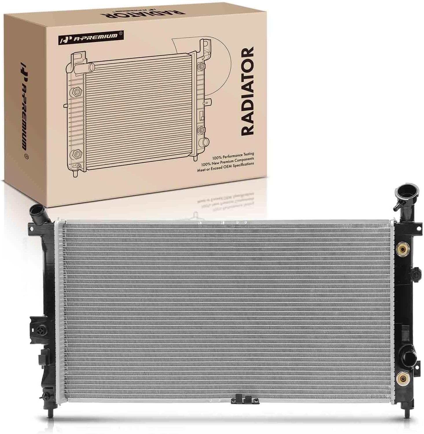 Amazon.com: A-Premium Engine Coolant Radiator Assembly with ...