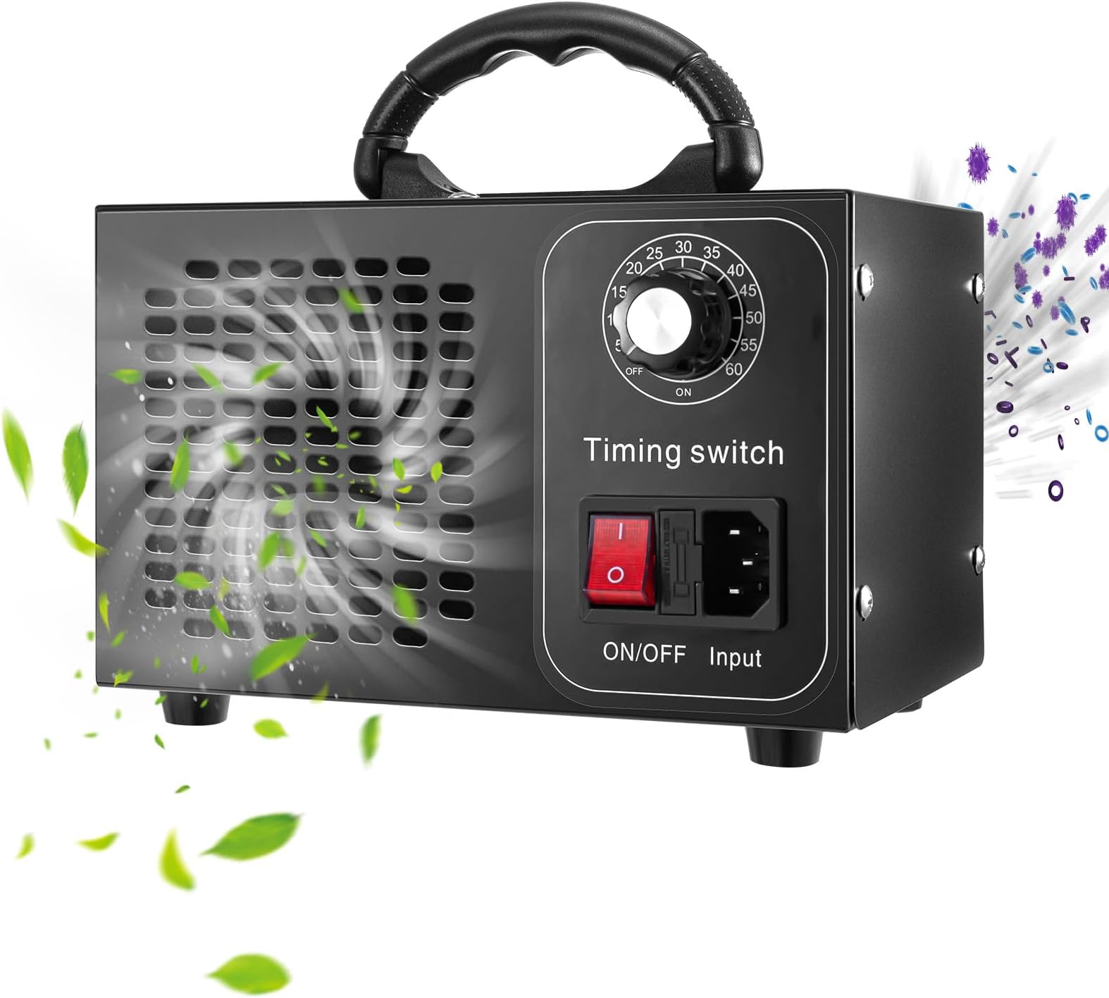 Ozongenerator 60,000mg/Std Ozongerät, O3 Ozongenerator Auto Ozon ...