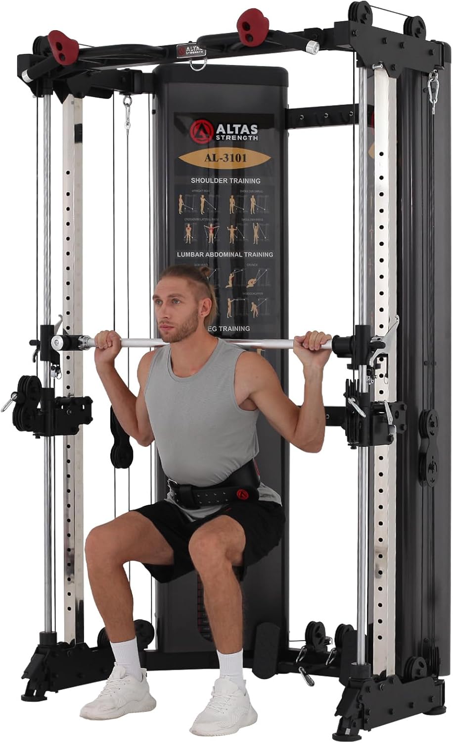 Compact Folding Home Gym with Smith Machine, Pulley Nepal | Ubuy