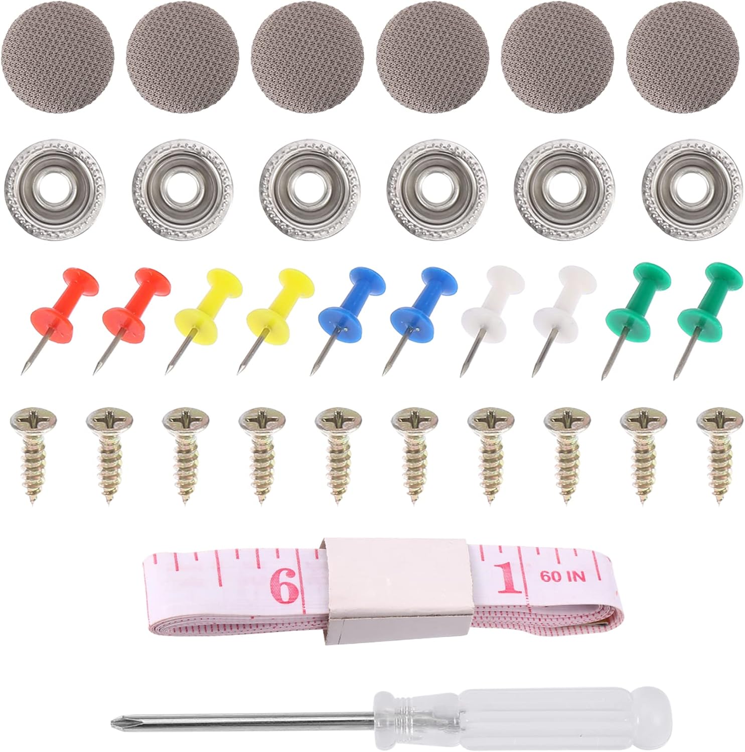 Amazon.com: X AUTOHAUX 70pcs Car Roof Repair Rivets Universal Headliner ...