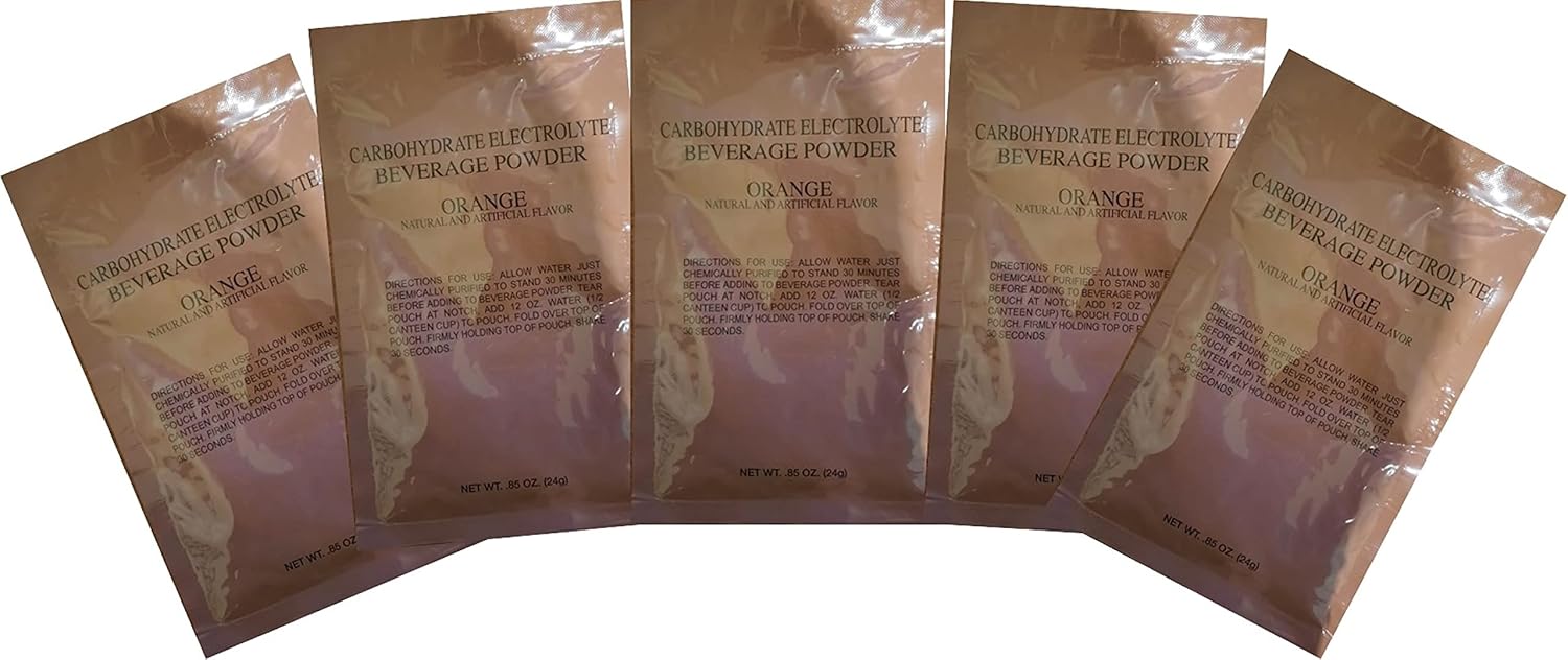 Amazon.com: MRE Carbohydrate Electrolyte Beverage Powders (Grape, Fruit ...
