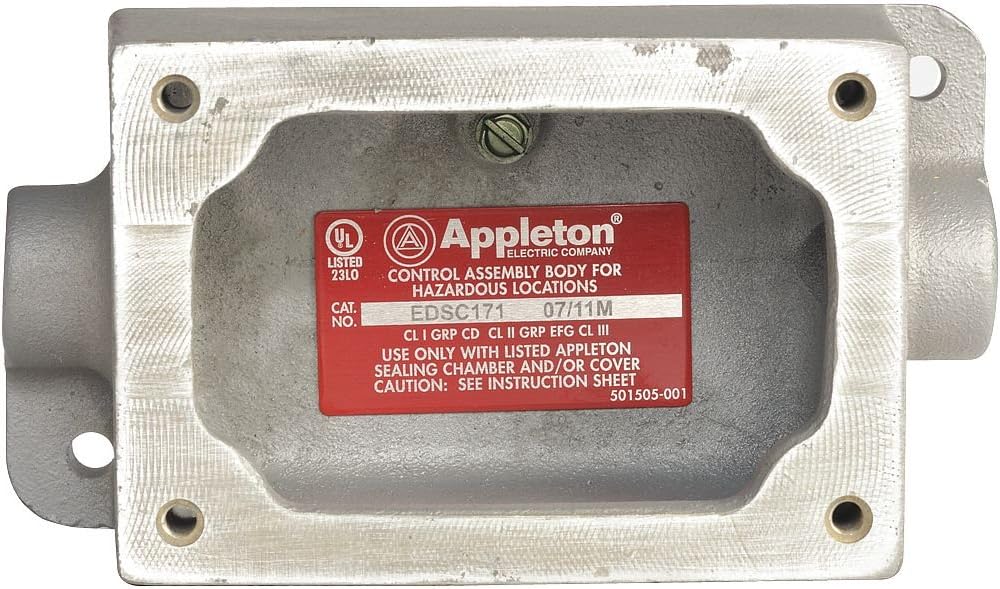 Appleton EDSC271 3/4" Control Station Mounting Body - Electrical Boxes ...