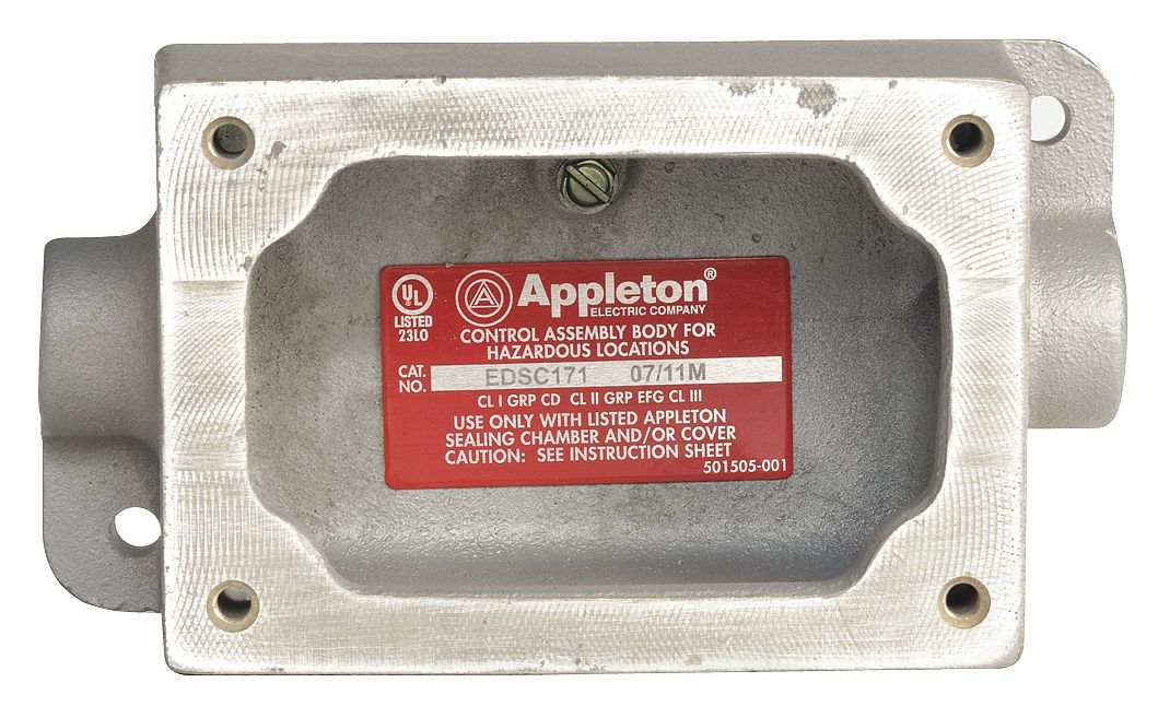 Appleton EDSC271 3/4" Control Station Mounting Body - Electrical Boxes ...