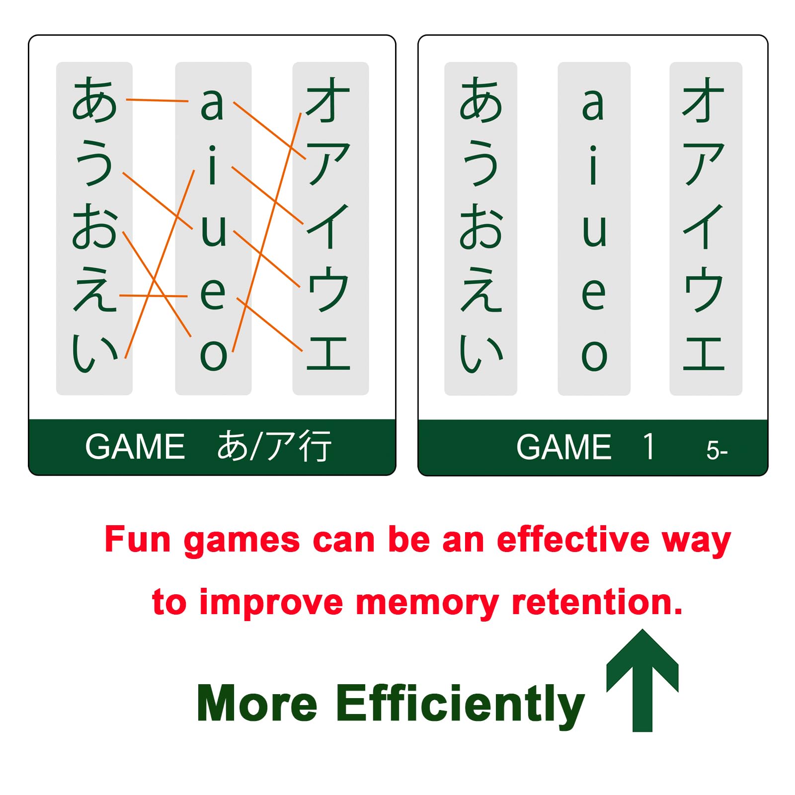 Snapklik.com : Japanese Hiragana & Katakana Learning Flash Cards