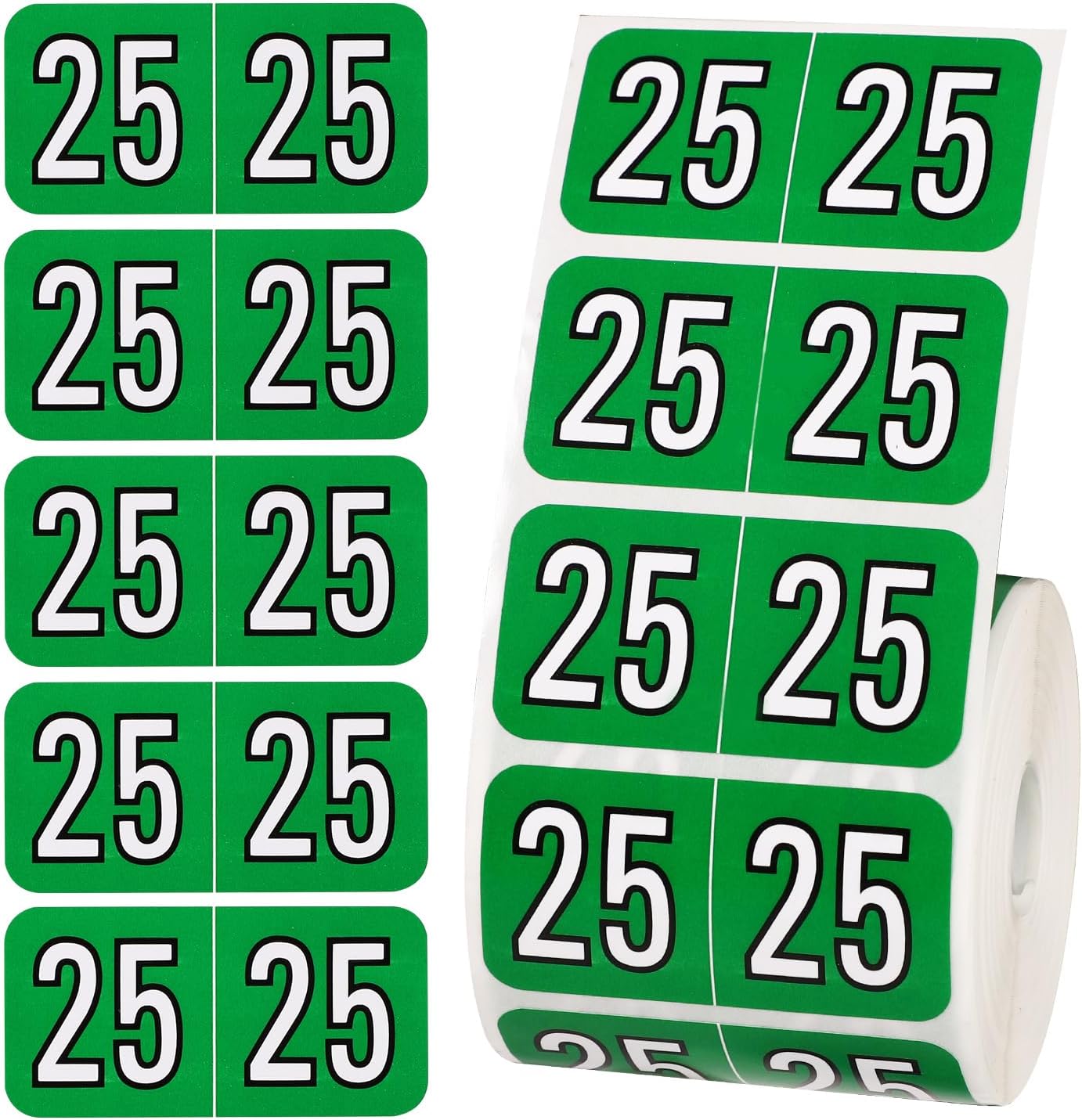 Amazon.com : 500 Pieces 2024 Year Stickers File Folder Year Labels ...