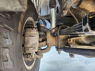 Amazon.com: Pro Comp 22210 Pair of Front Black Powder Coated Leaf ...