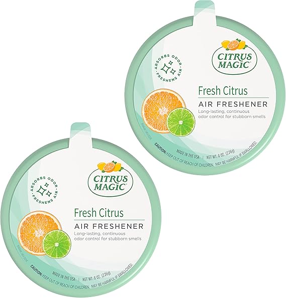 Amazon.com: Citrus Magic 2-Pack Solid Air Freshener, 8-Ounce, Citrus ...