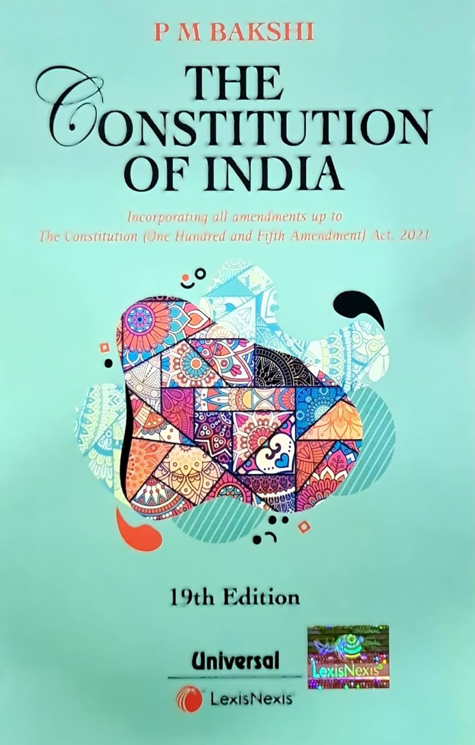 The Constitution of India - PM Bakshi - Pocket 19th/Ed. - For 2024-25 ...