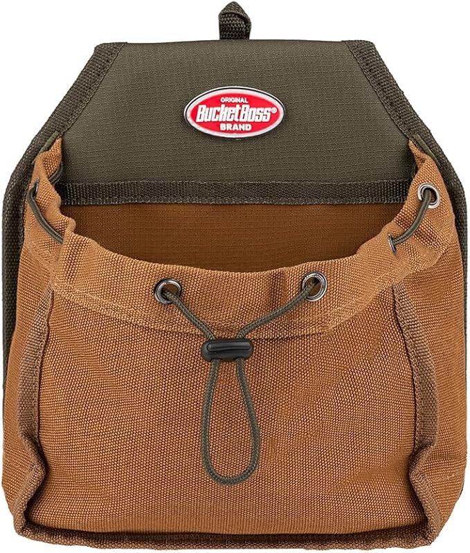 Amazon.com: Bucket Boss Parachute Pouch with Speed Square Pocket and ...