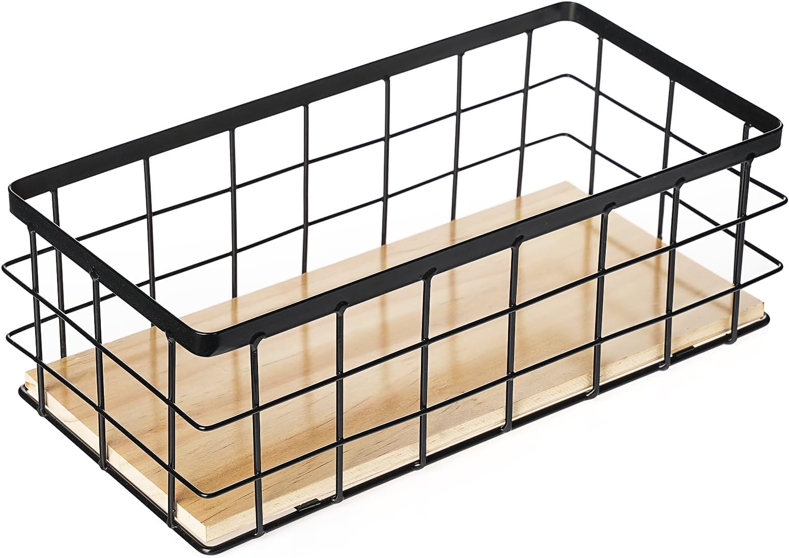 Amazon.com: MYITYARD Small Metal Wire Basket, Farmhouse Chic Storage ...