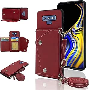 Amazon.com: Compatible with Samsung Galaxy Note 9 Wallet Case with ...