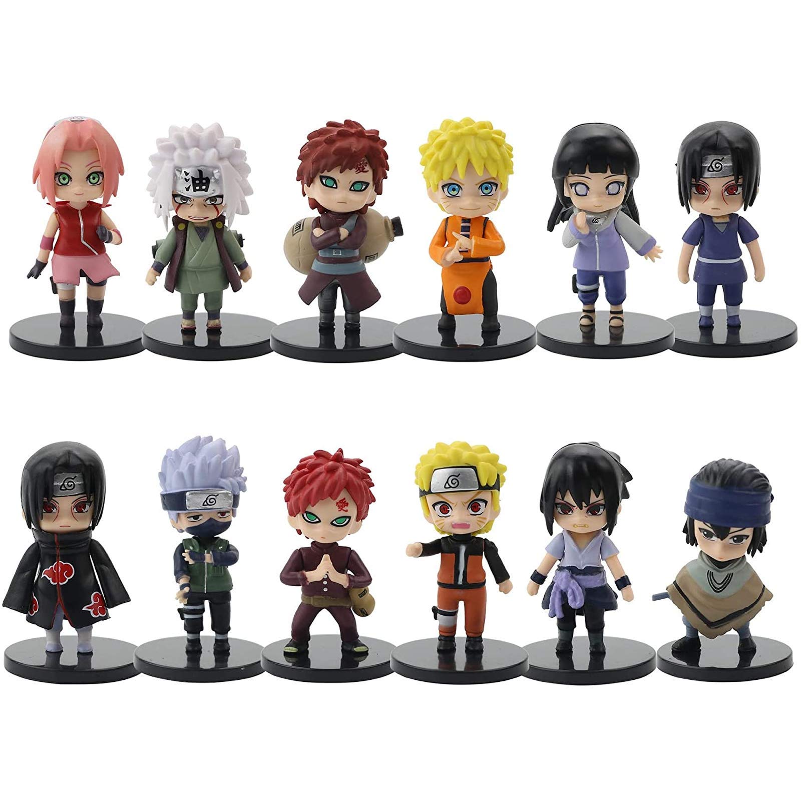 Acizmv 12 Piece Unique Character Toy Naruto Swirl Naruto Naruto ...