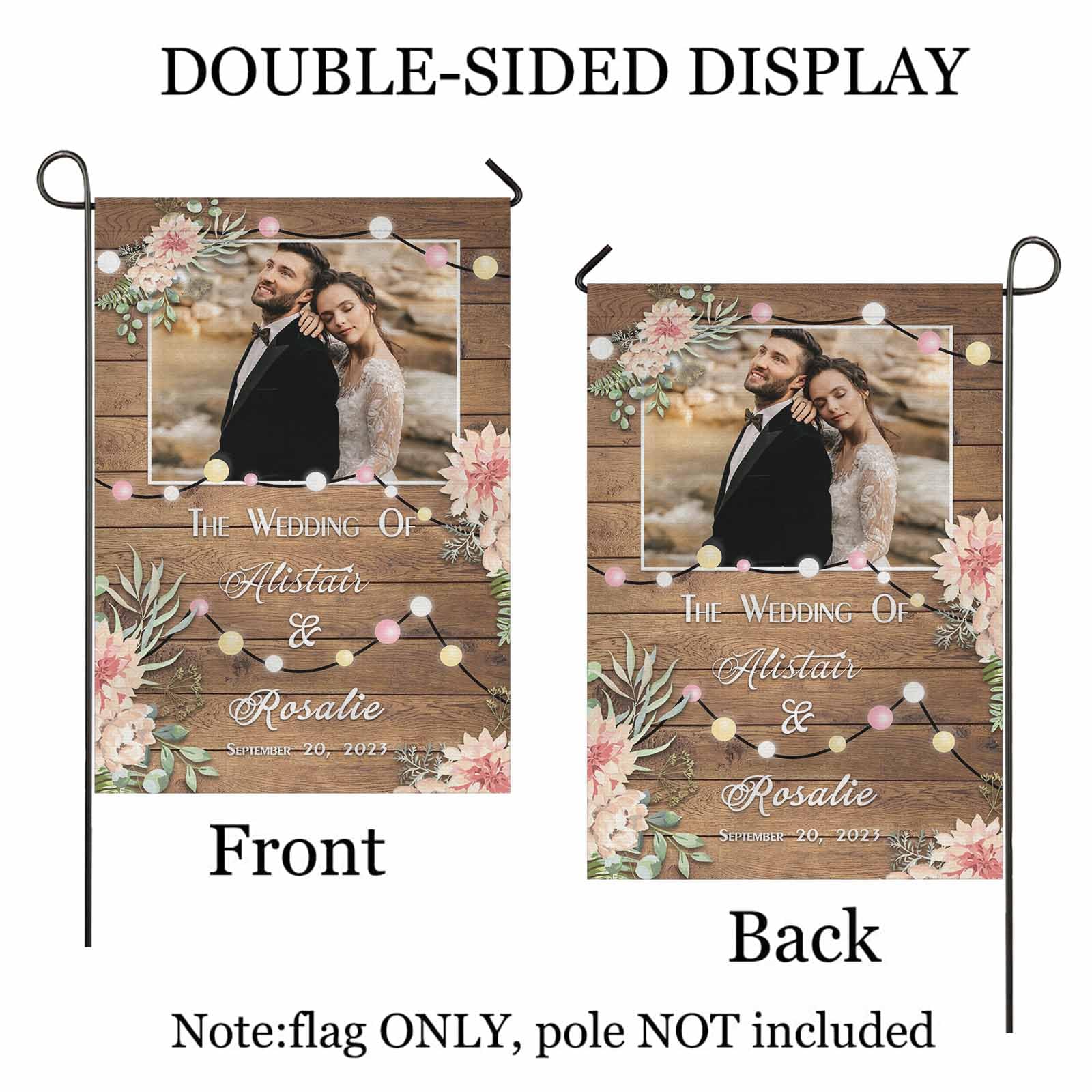 Flag Pole Wedding White Bali Flag 5m Brisbane