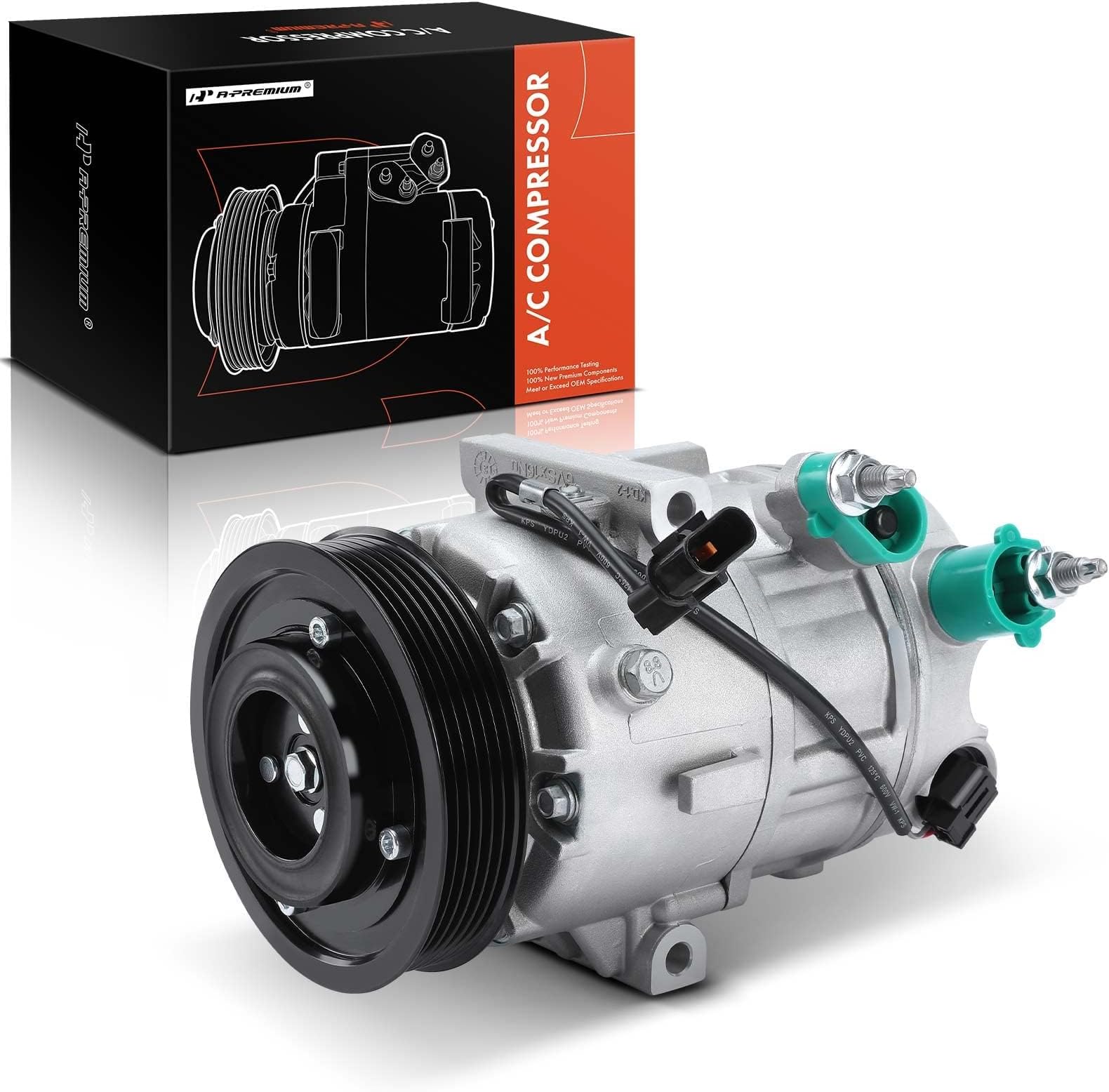 Amazon.com: AC Compressor and A/C Clutch Fits for Hyundai Accent 1.6 1 ...