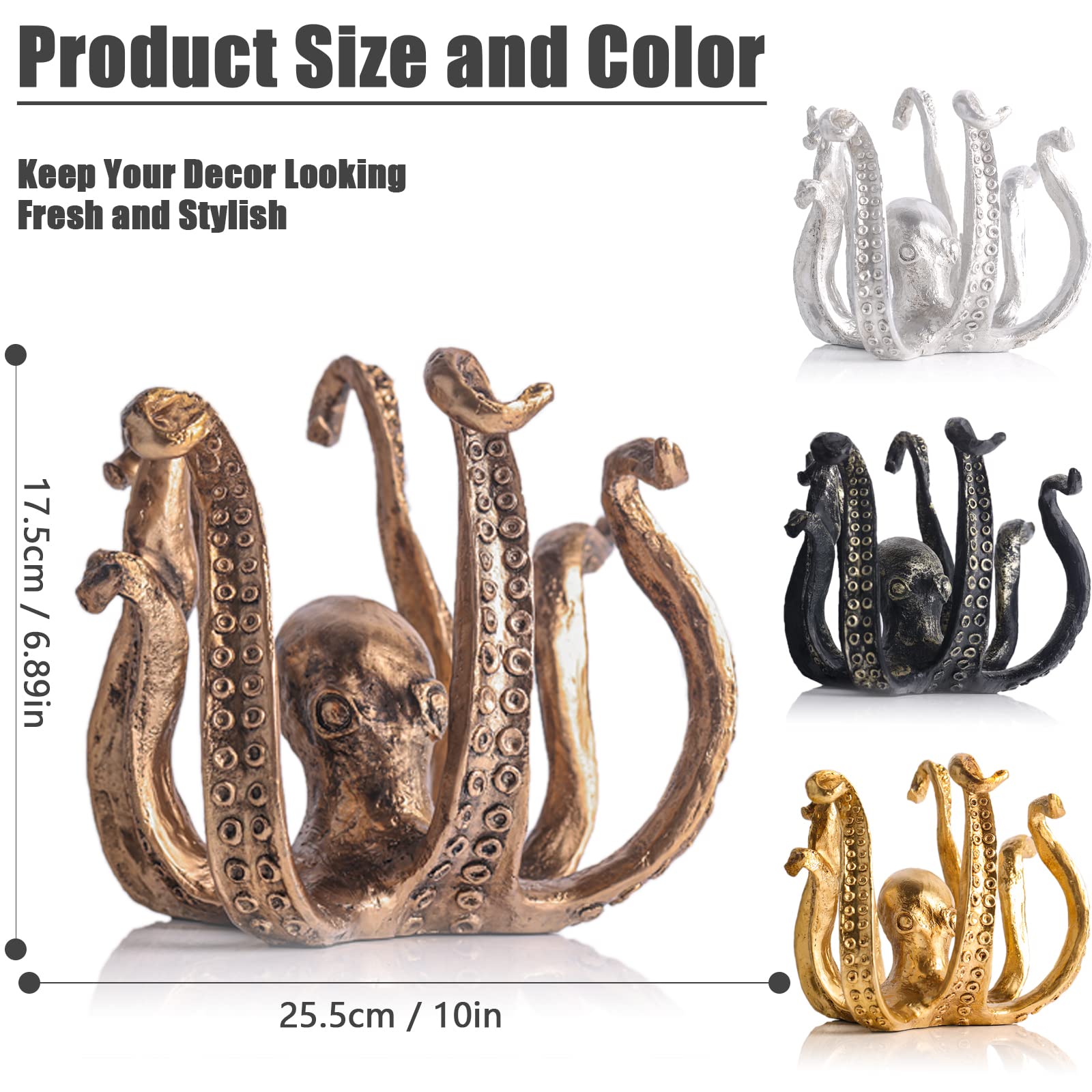 Octopus Mug Holder,Octopus Coffee Mug Holder,Octopus Statue,Octopus ...