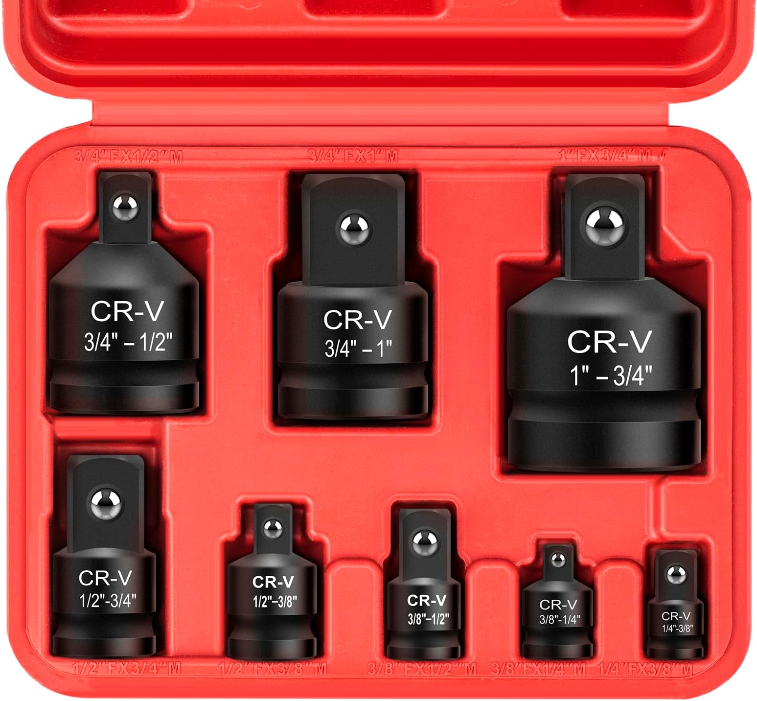 Amazon.com: Mesee 8 Pieces Tap Socket Wrench Set, 1/4 Inch Hex Shank ...