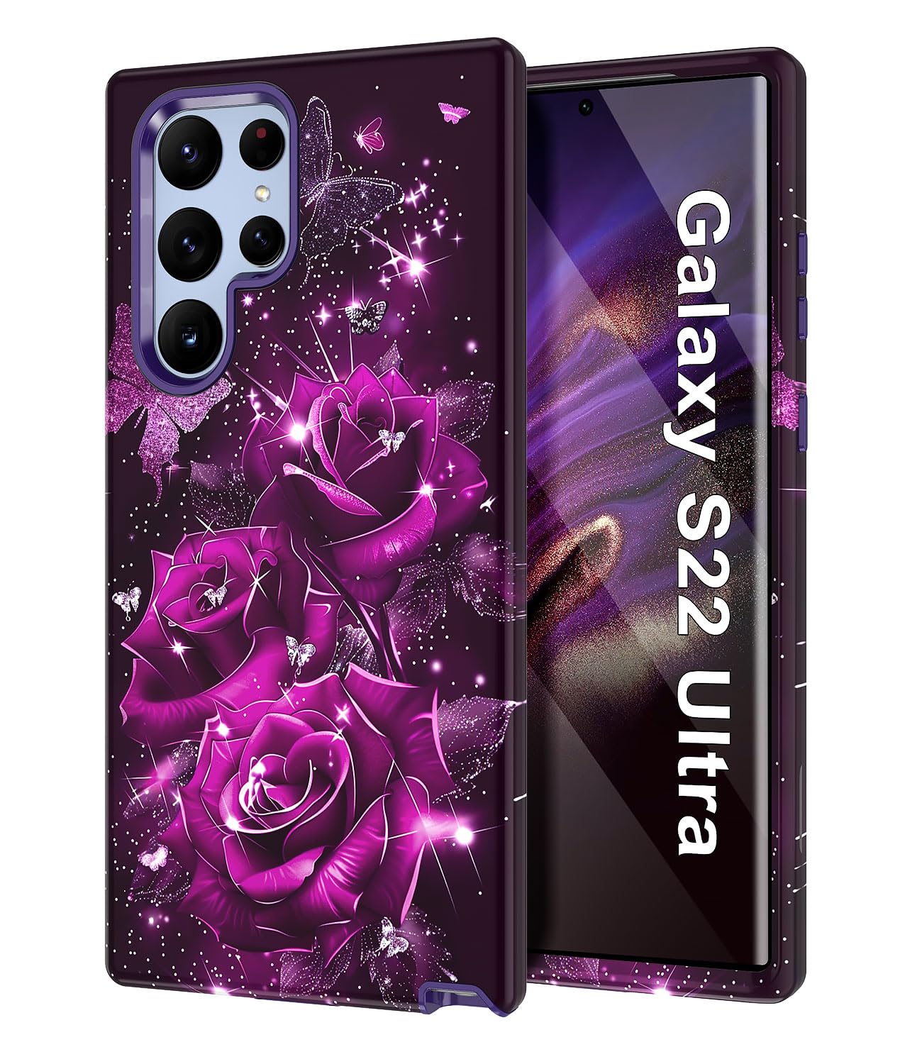 Amazon.com: Btscase for Samsung Galaxy S22 Ultra Case,Glow in The Dark ...