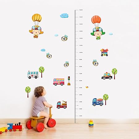 Decal O Decal Vinyl 'Penguin with Height Chart' Wall Stickers ...