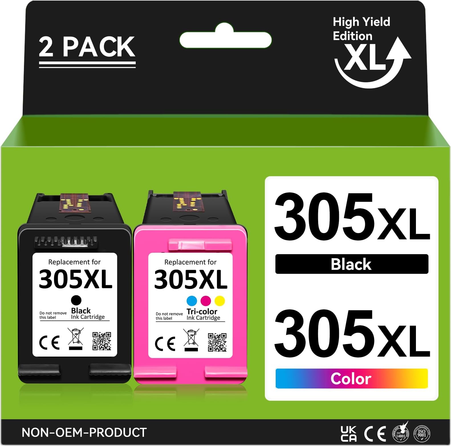 Tinta 305 XL Cartuchos para HP 305 Cartuchos para Tinta Impresora HP ...