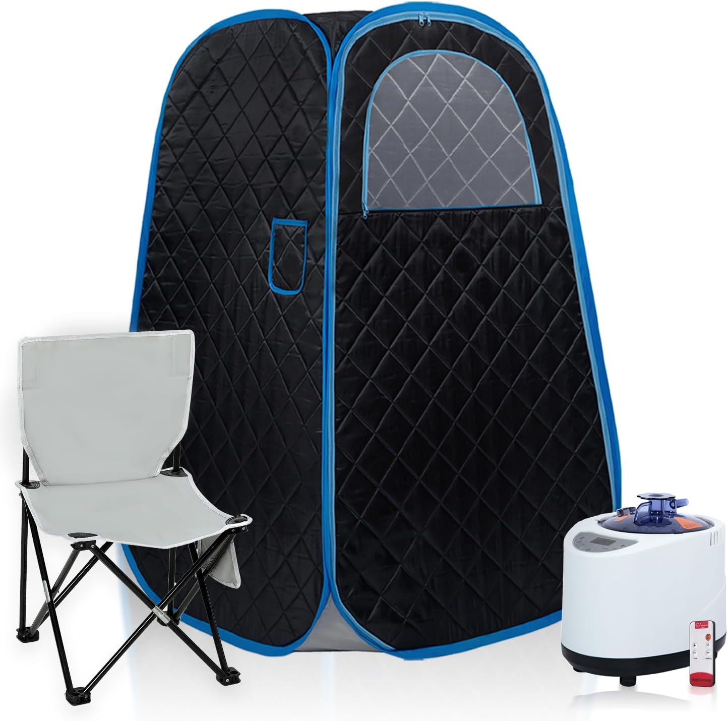 Amazon.com : IvyBess Portable Steam Sauna for Home, 2.6L 1000W Portable ...