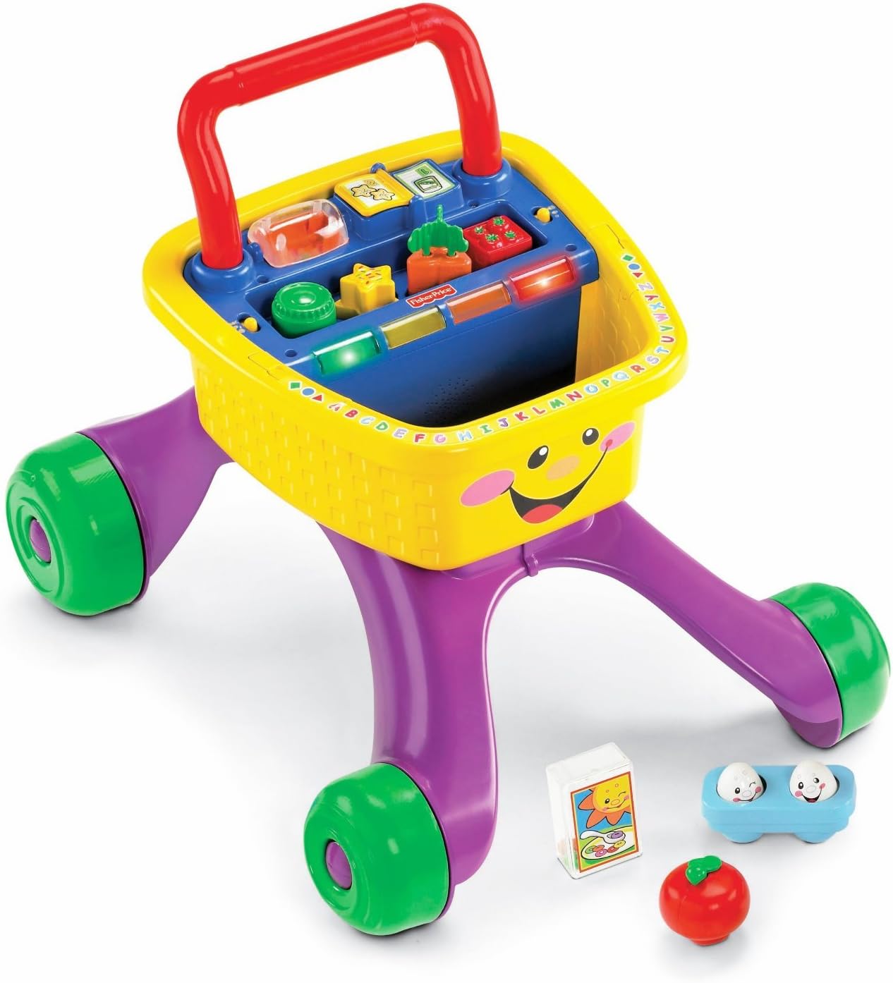 Fisher Price Laugh And Learn Shopping Cart Walker : Amazon.co.uk: Toys ...